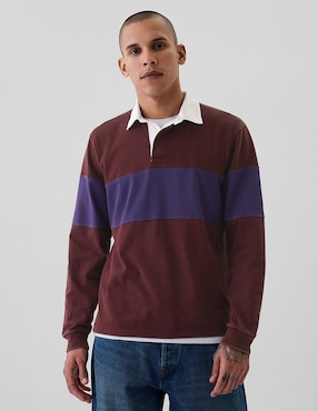 Playera tipo polo para hombre