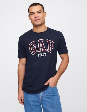 Playera cuello redondo para hombre