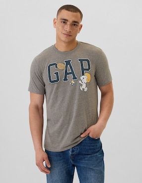 Playera cuello redondo para hombre