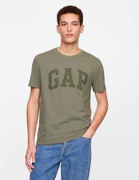 Playera cuello redondo para hombre